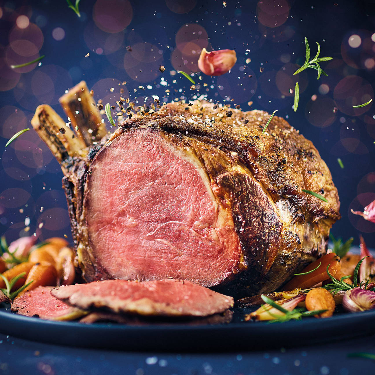 2 Bone Beef Rib with Sea Salt & Pepper Seasoning | ALDI UK