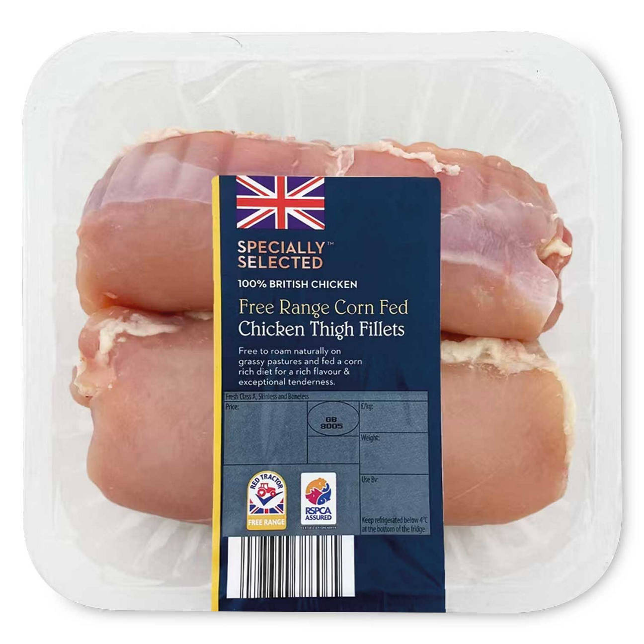 Free Range Corn Fed Chicken Thigh Fillets | ALDI UK