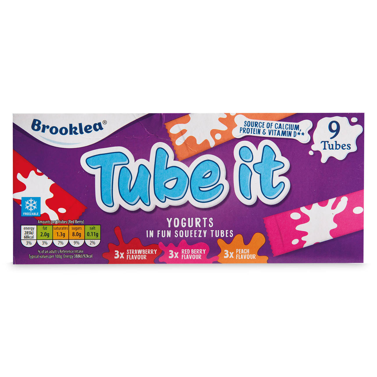 Tube It Assorted Yogurts 9 Pack | ALDI UK
