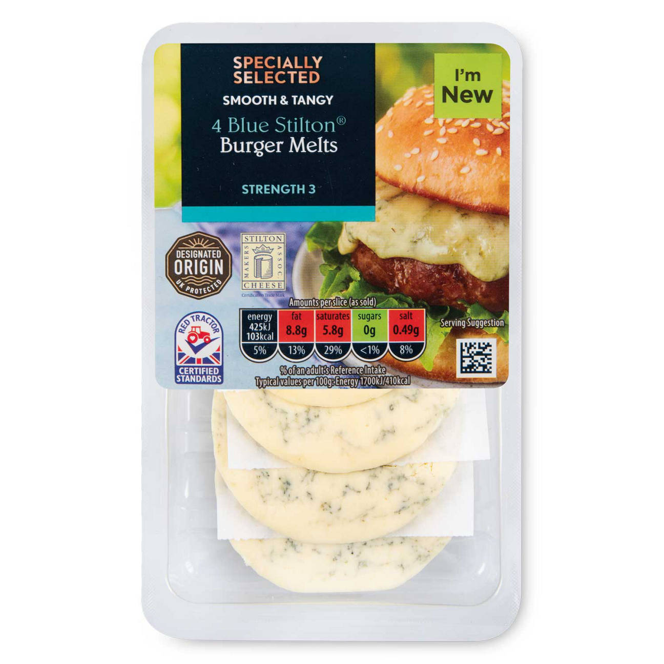 Blue Stilton Cheese Burger Melts | ALDI UK