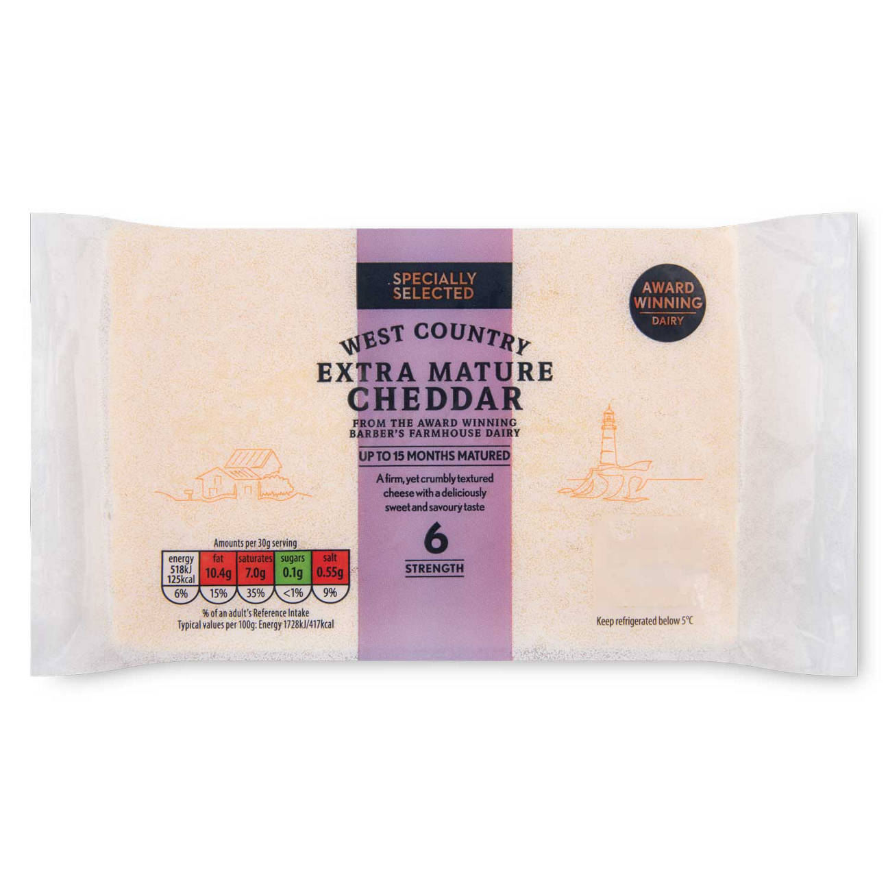 West Country Extra Mature Cheddar Cheese | ALDI UK