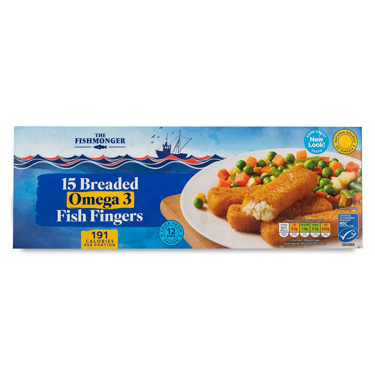 Breaded Omega 3 Fish Fingers 15 Pack | ALDI UK