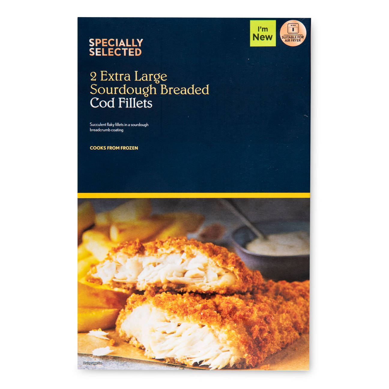 Extra Large Sourdough Breaded Cod Fillets 2 Pack | ALDI UK