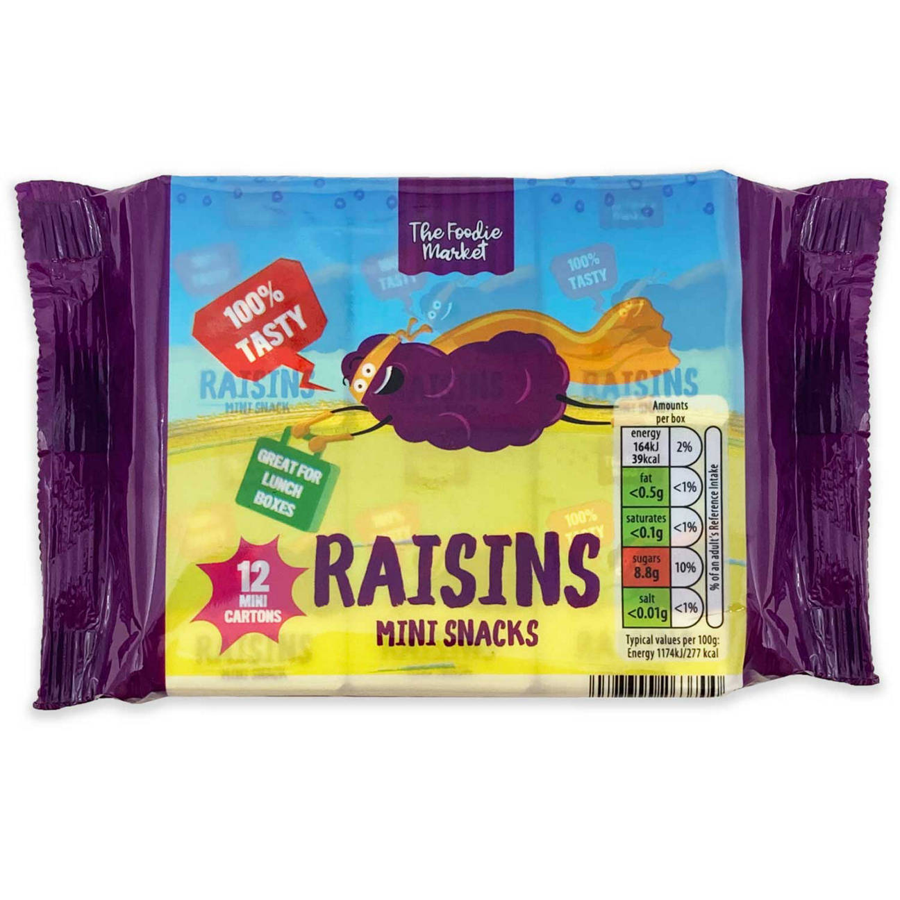 Mini Snack Raisins 12 Pack | ALDI UK