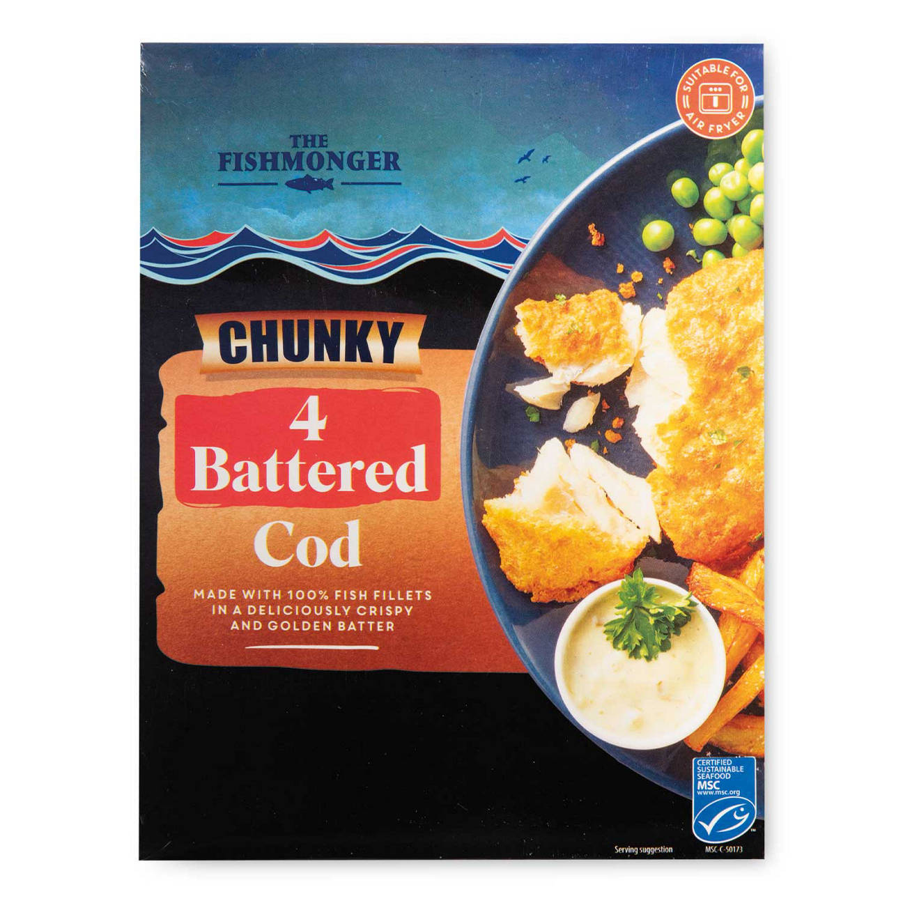 Chunky Battered Cod 4 Pack | ALDI UK