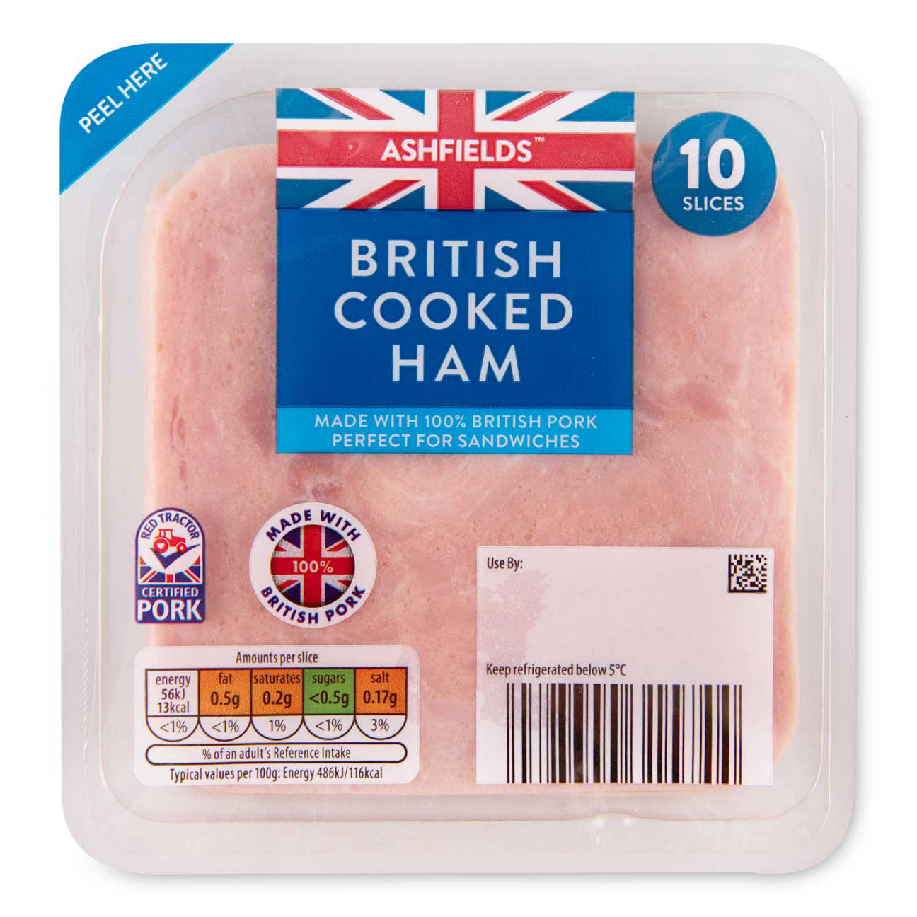 British Cooked Ham 10 Slices | ALDI UK