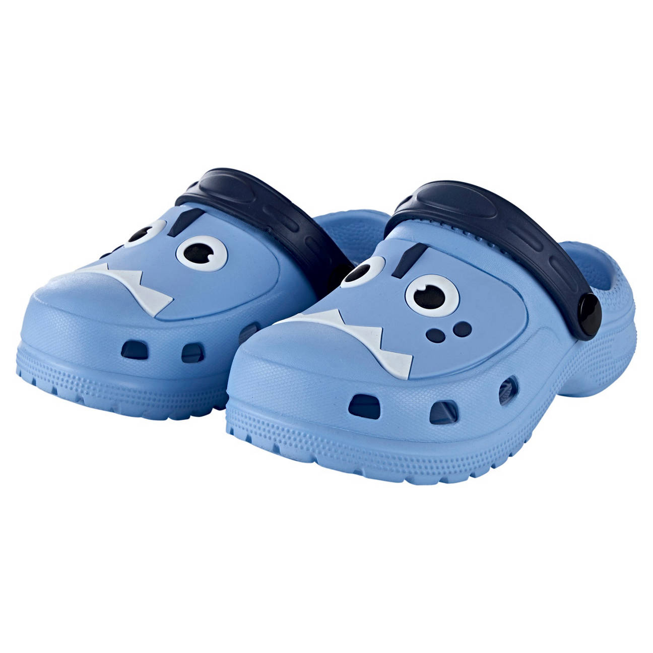 Kinder Clogs, Blau Gesicht, Gr. 28