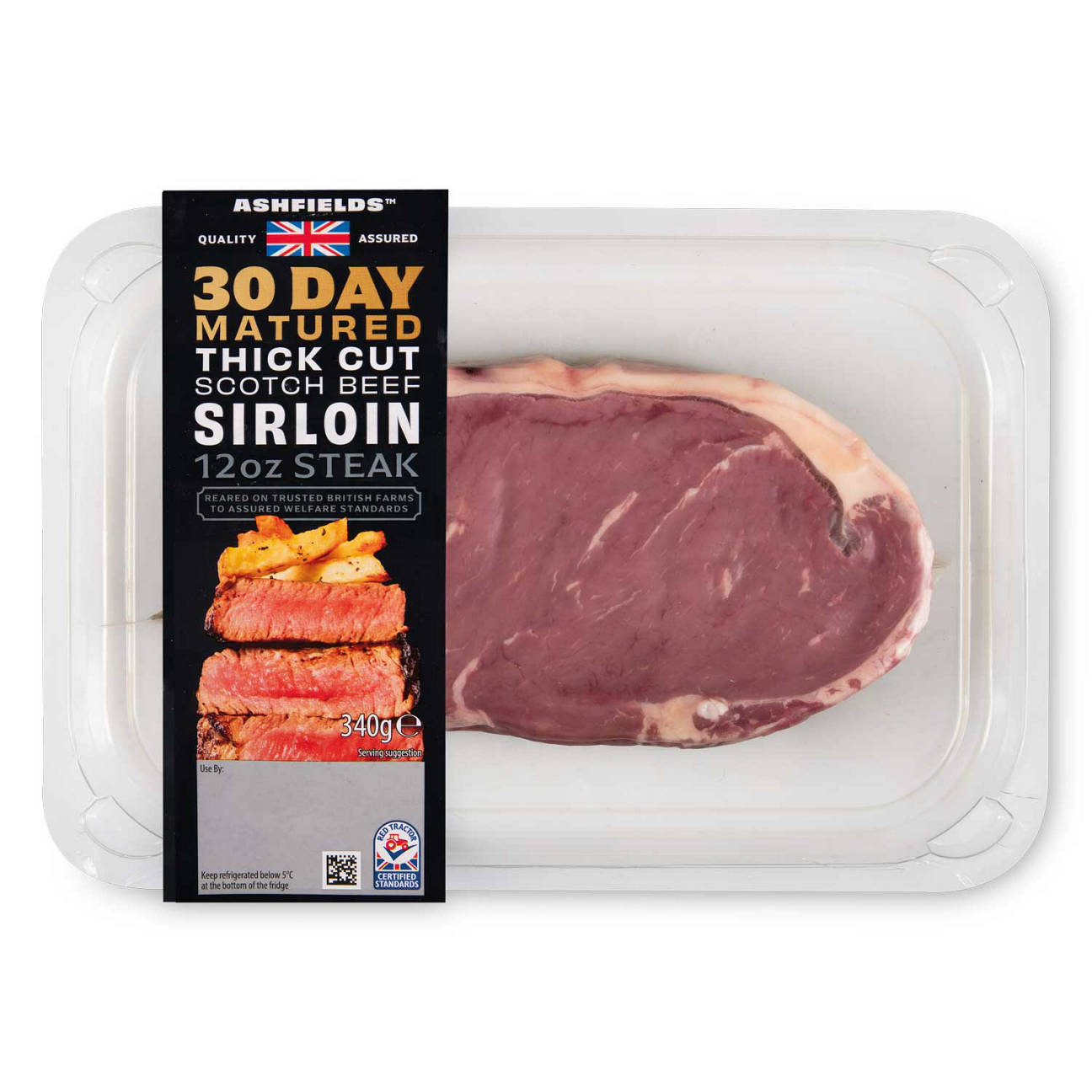 King of Steaks 12oz Thick Cut Sirloin Steak 30 Day Matured | ALDI UK