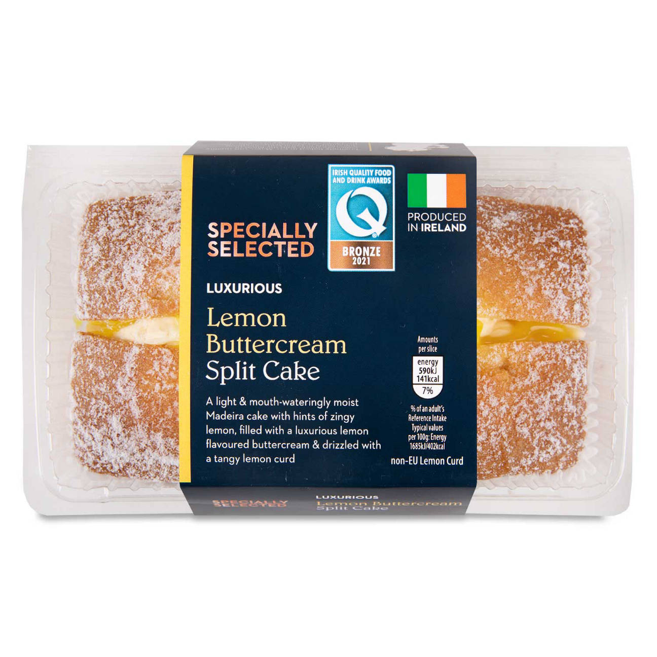Lemon Buttercream Split Cake | ALDI IE