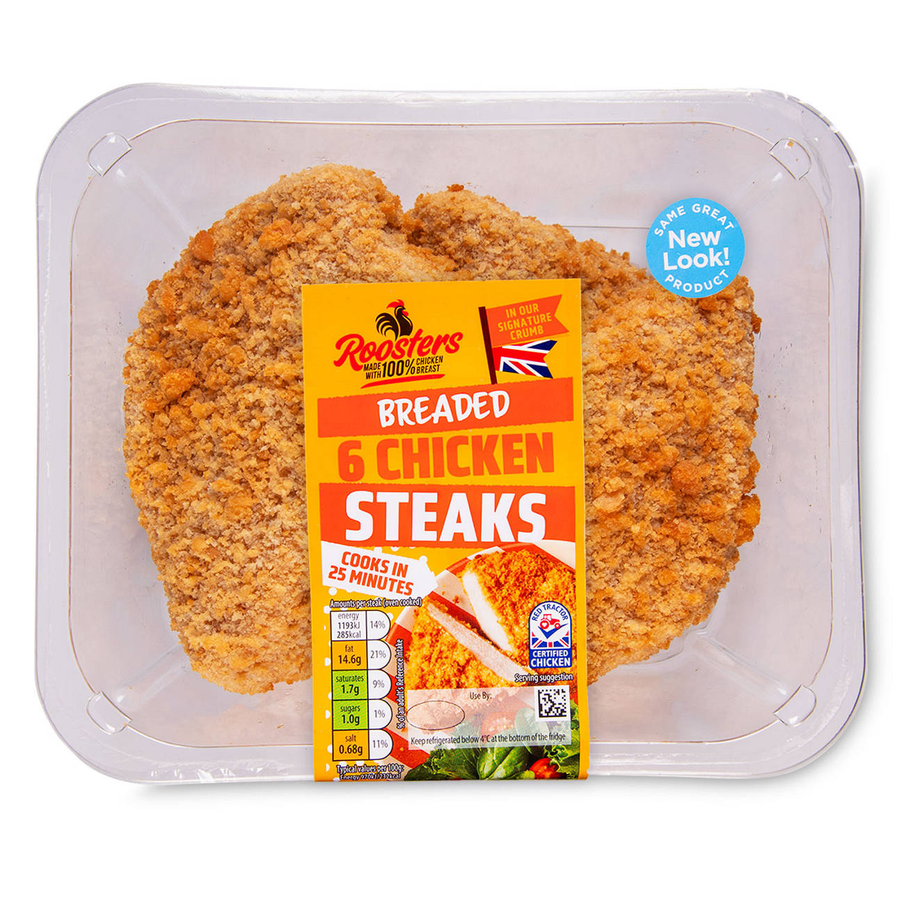 Breaded Chicken Steaks 6 Pack | ALDI UK