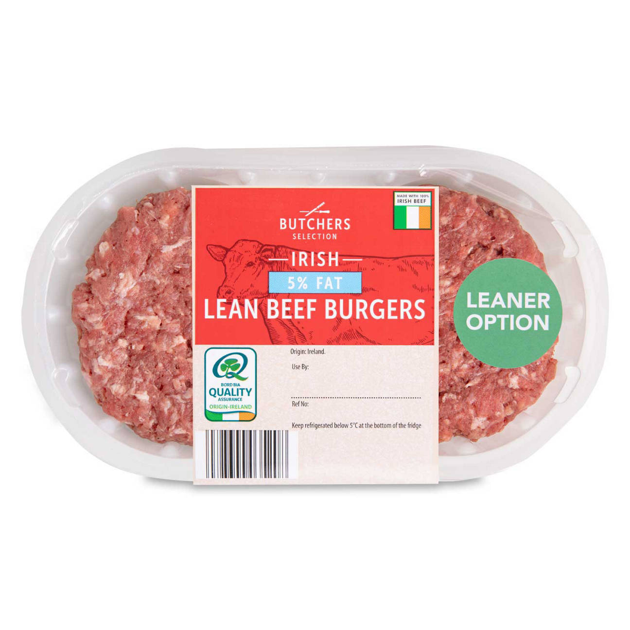 Irish 5% Fat Lean Beef Burgers | ALDI IE