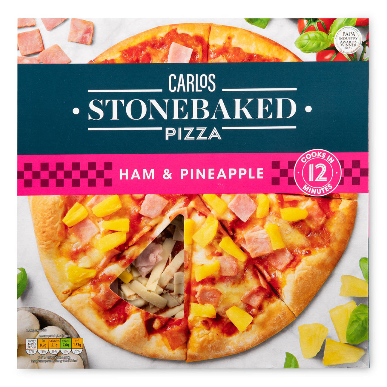 Stonebaked Ham and Pineapple Pizza | ALDI UK