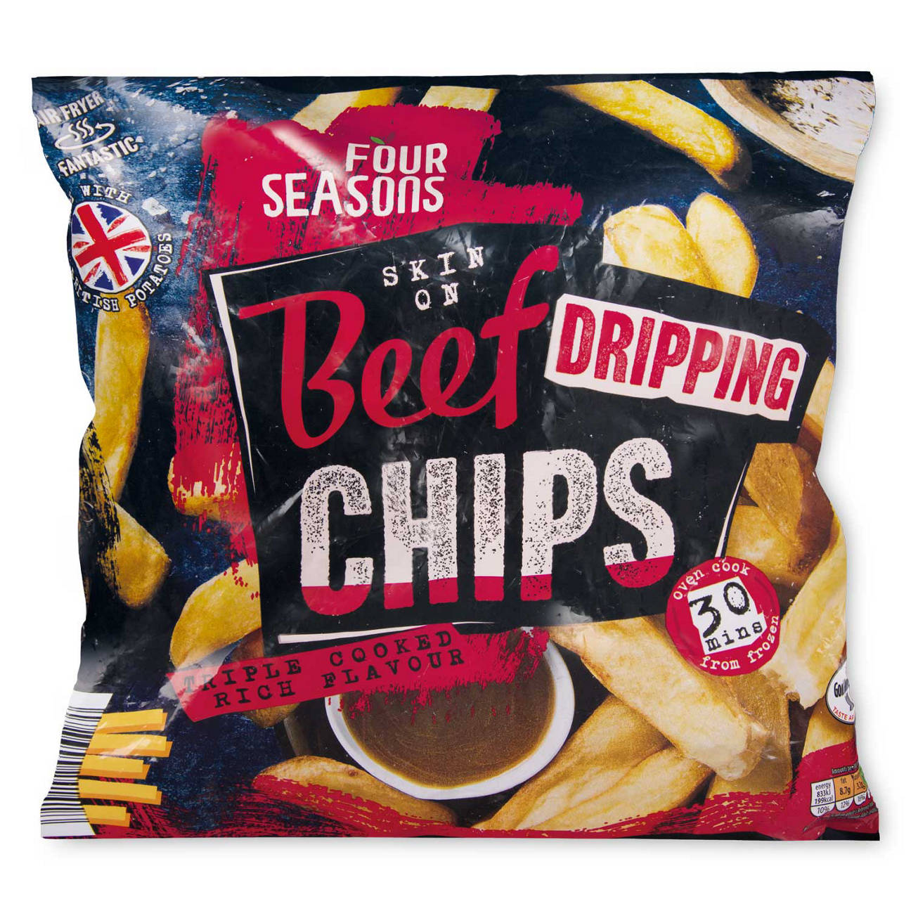 Skin On Beef Dripping Chips | ALDI UK