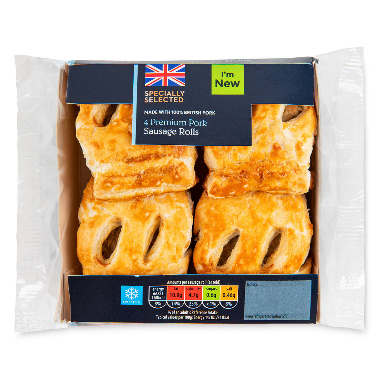 Premium Pork Sausage Rolls 4 Pack | ALDI UK