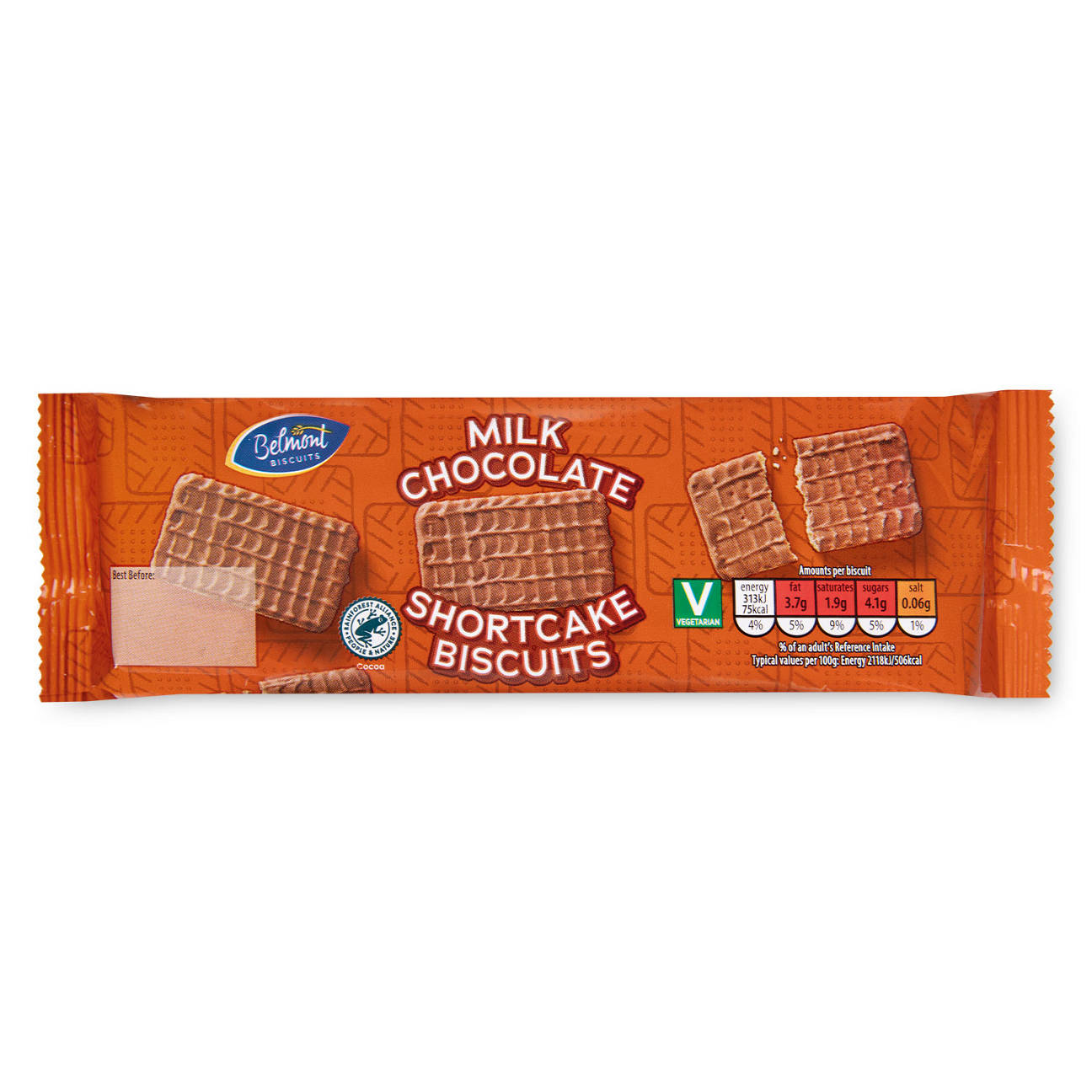 Milk Chocolate Shortcake Biscuits | ALDI UK