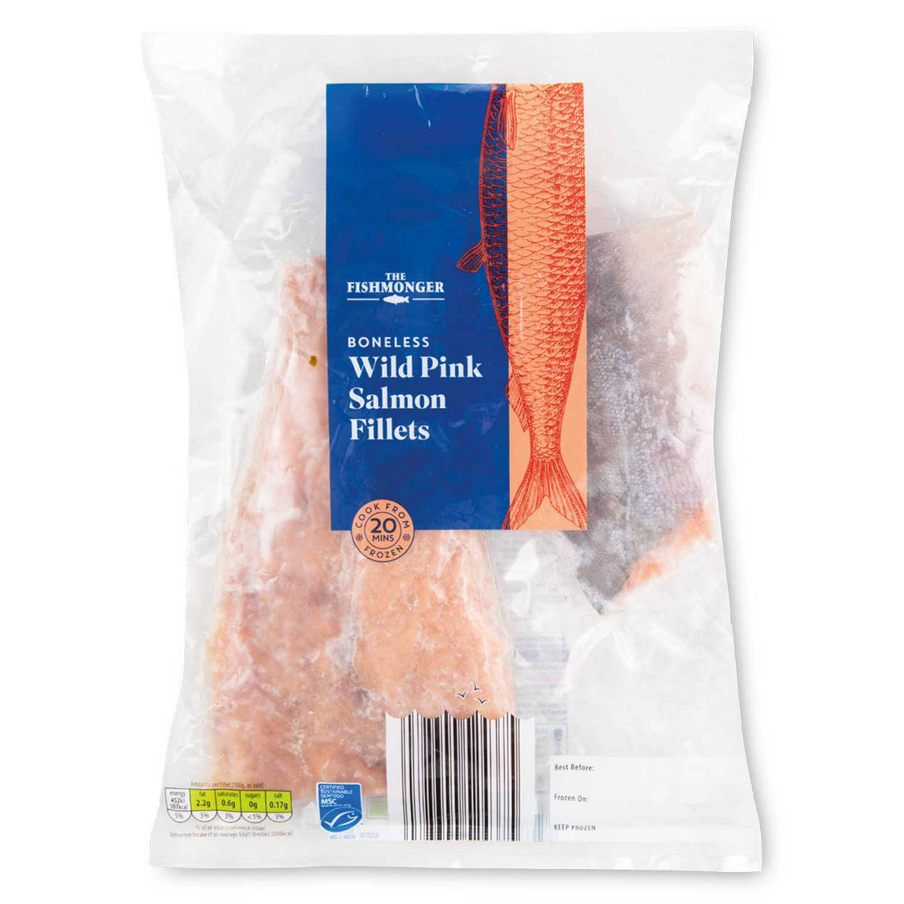 Boneless Wild Pink Salmon Fillets | ALDI IE