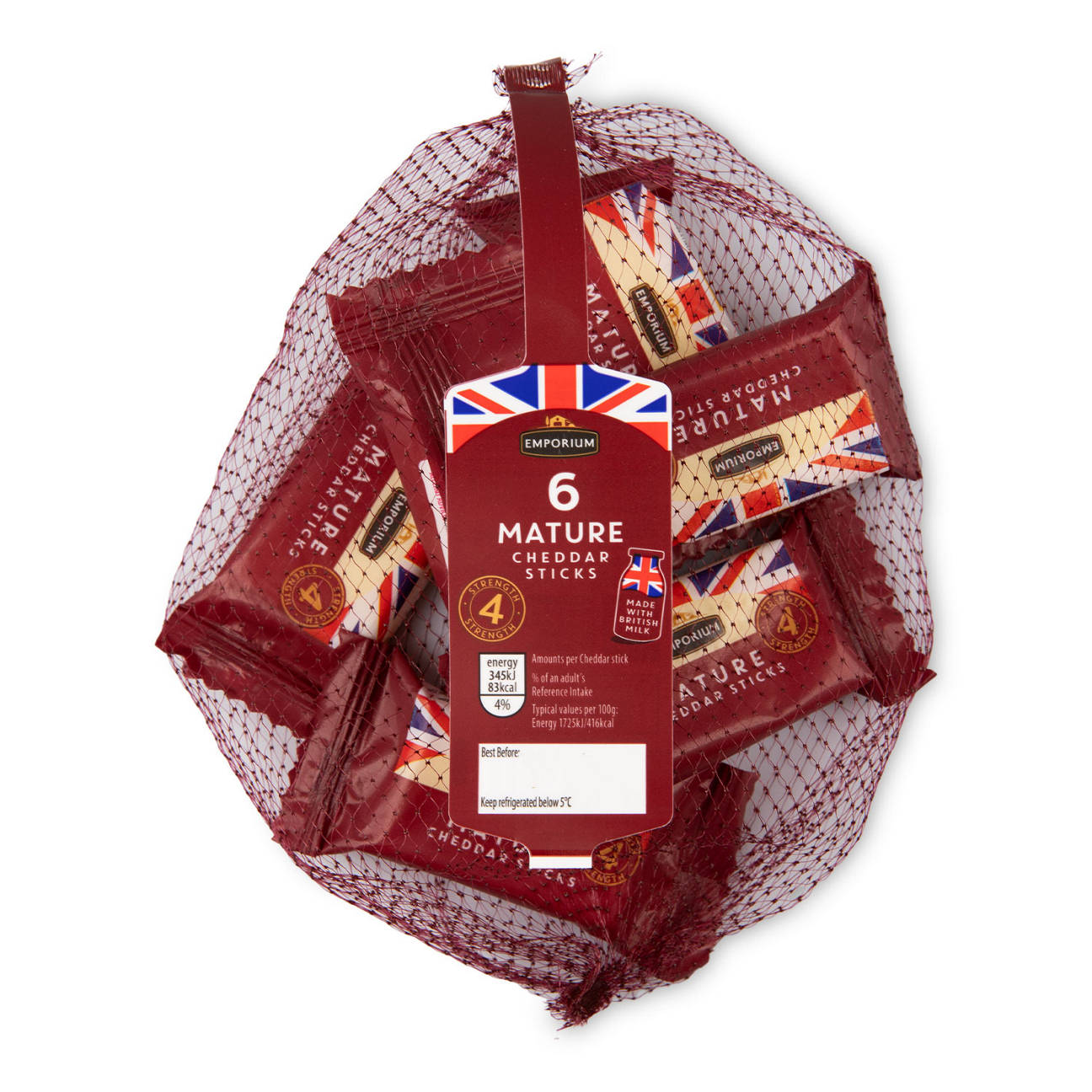 Mature Cheddar Cheese Sticks 6 Pack | ALDI UK