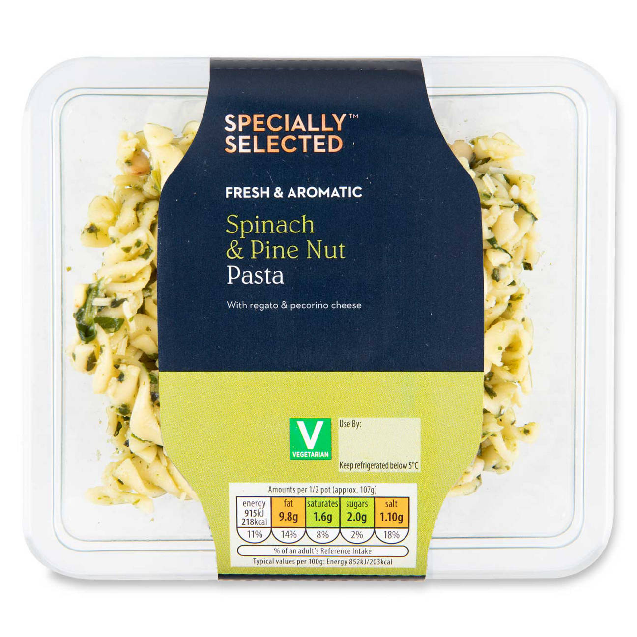 Spinach & Pine Nut Pasta | ALDI UK