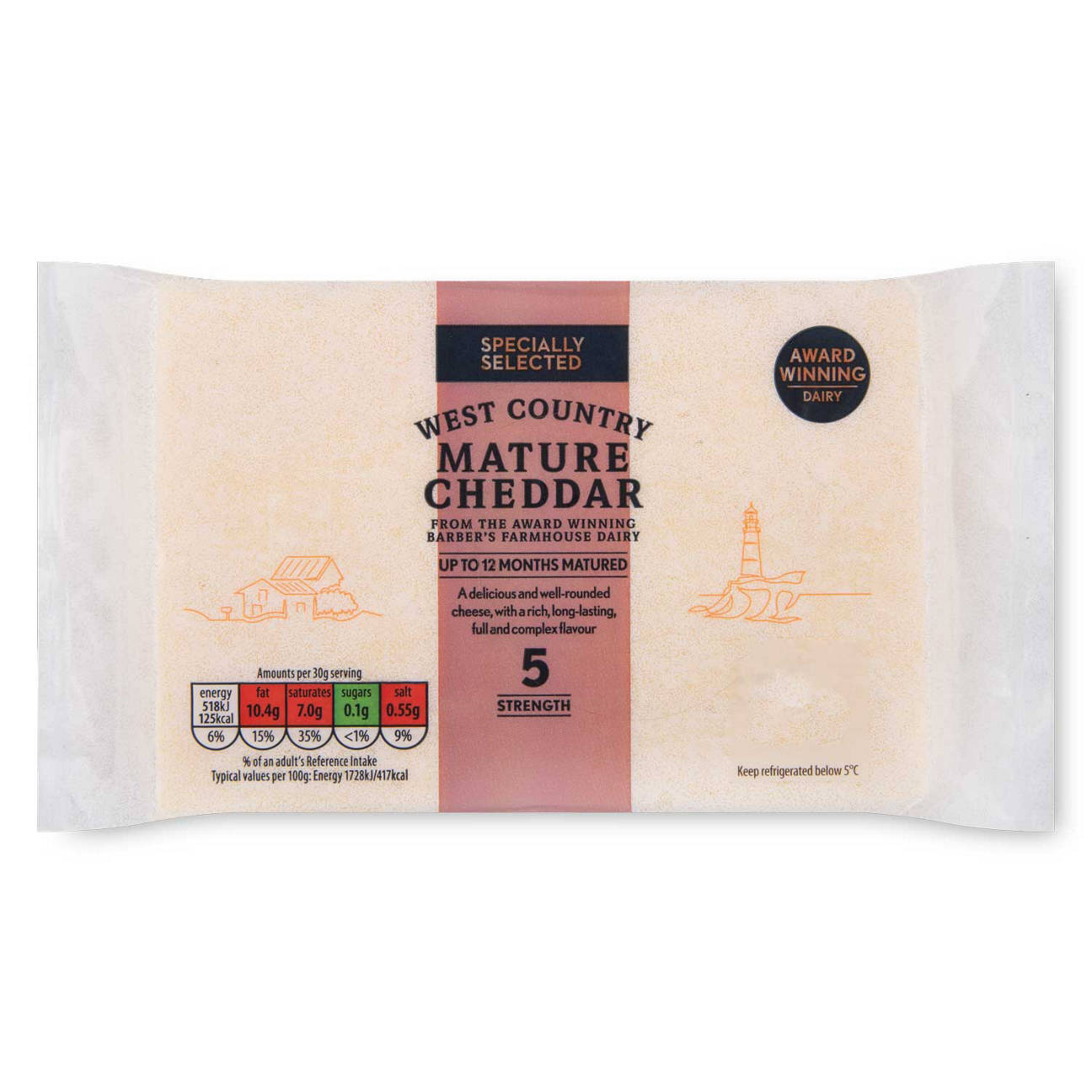 West Country Mature Cheddar Cheese | ALDI UK