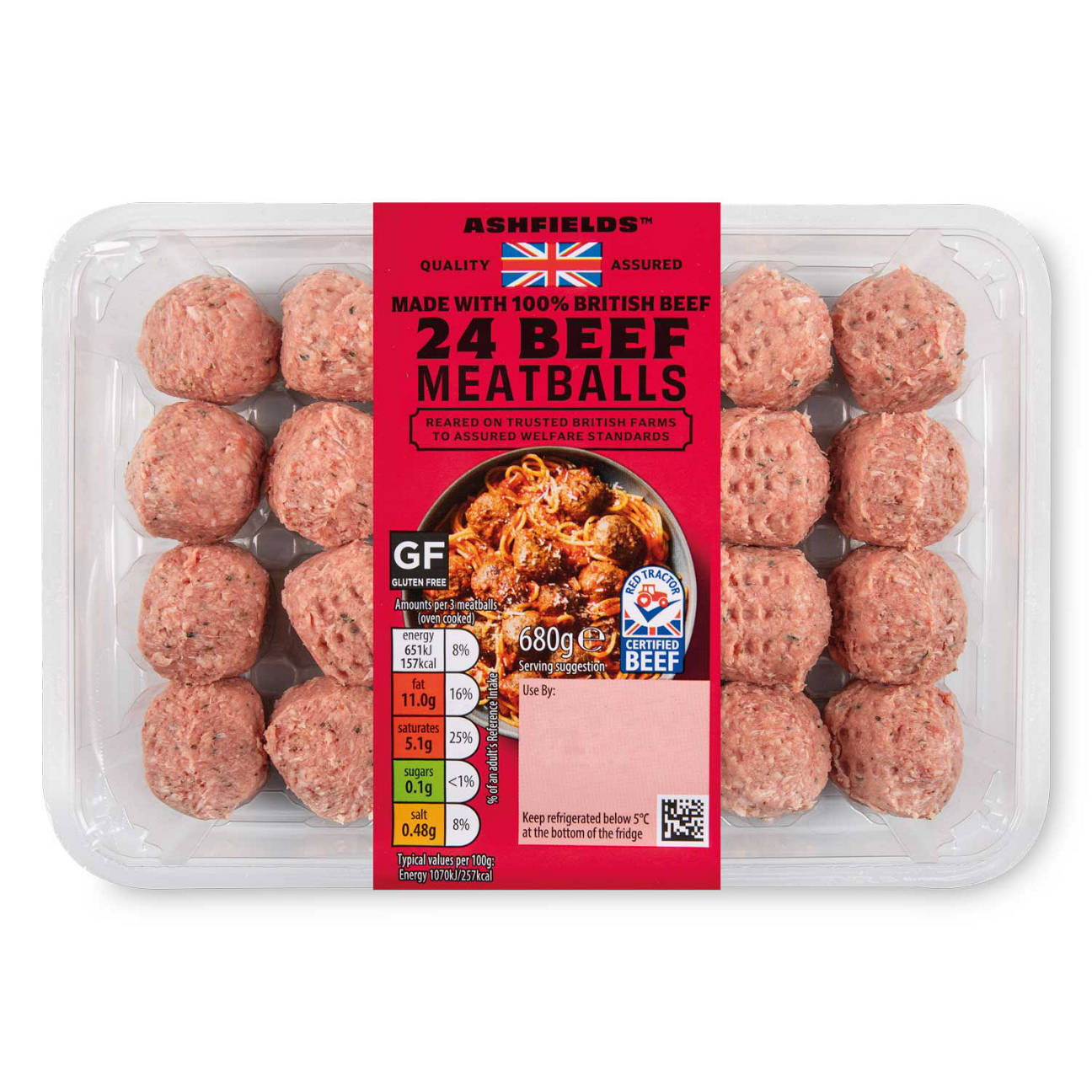 British Beef Meatballs 24 Pack | ALDI UK