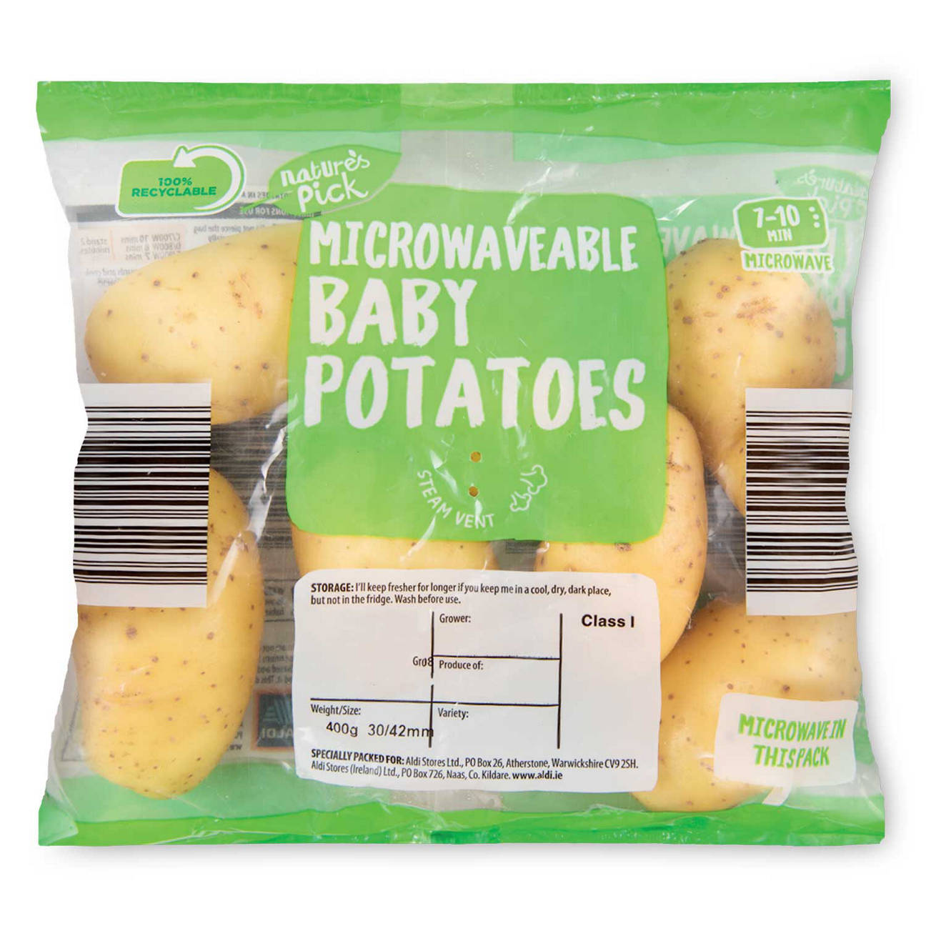 Microwaveable Baby Potatoes | ALDI IE