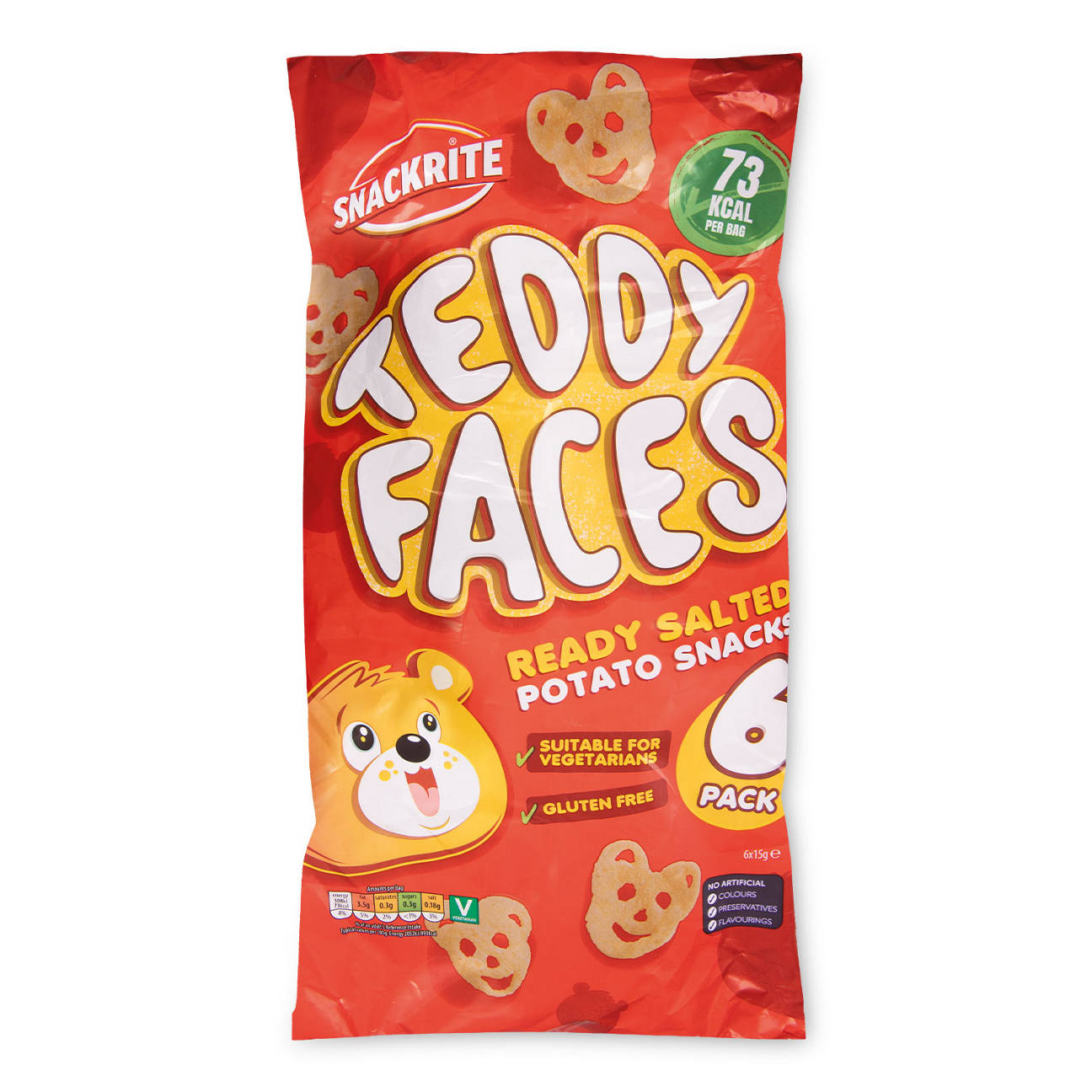 Teddy Faces 6 Pack | ALDI UK