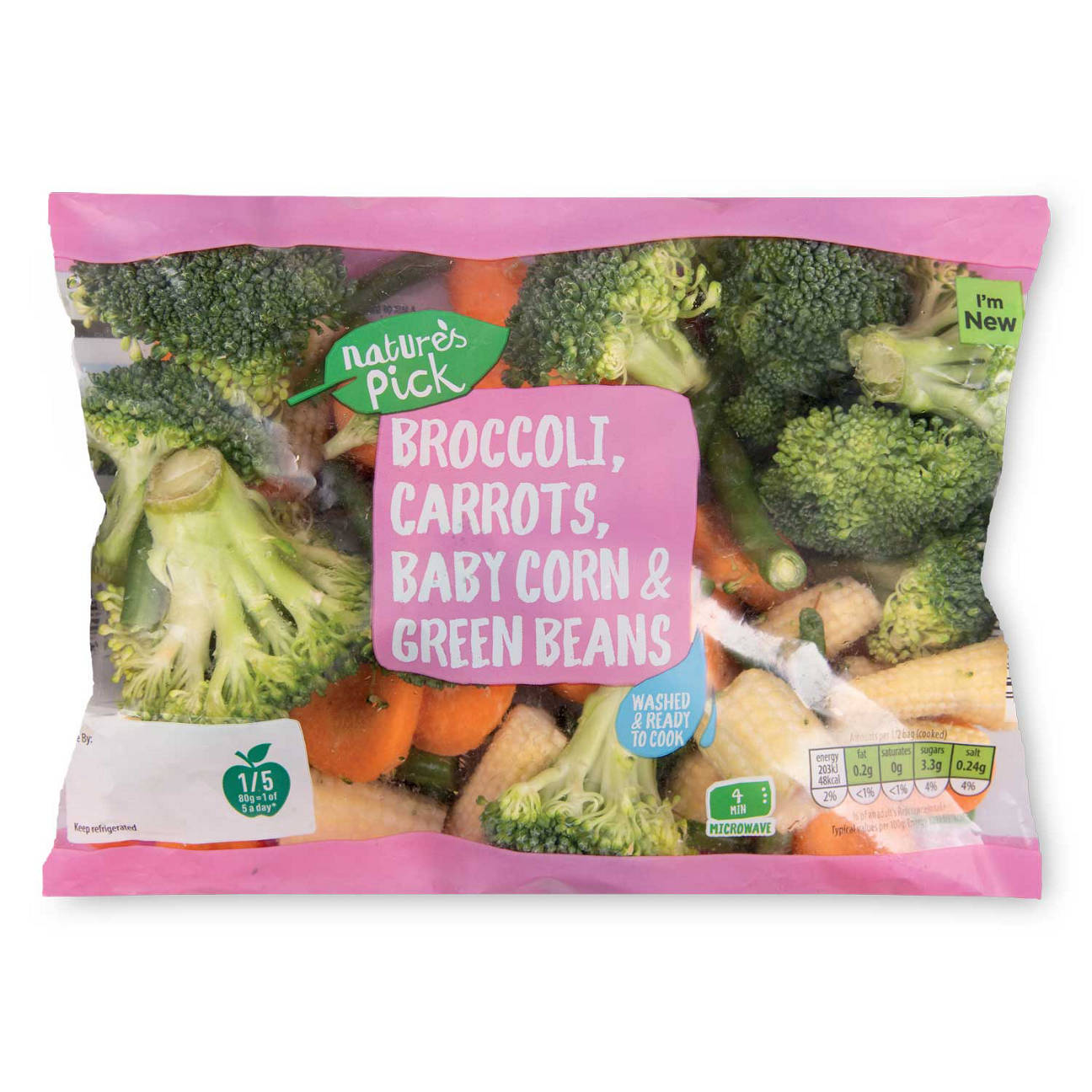 Broccoli, Carrots, Baby Corn & Green Beans | ALDI UK