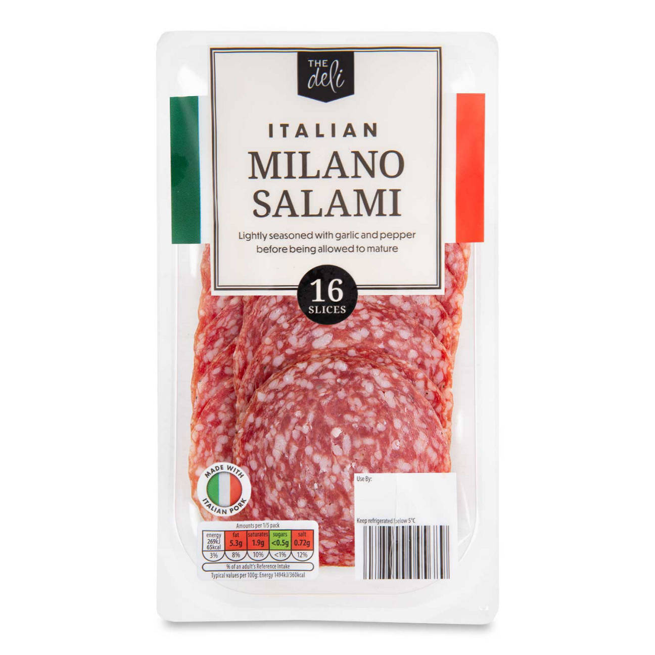 Italian Milano Salami 16 Slices | ALDI UK