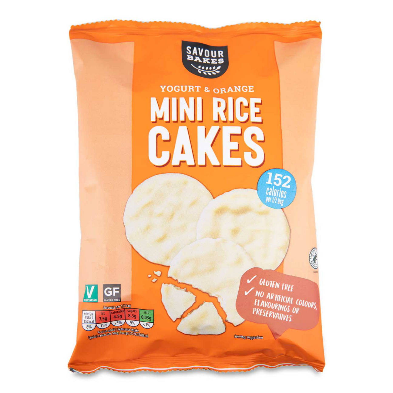 Yogurt & Orange Mini Rice Cakes | ALDI IE