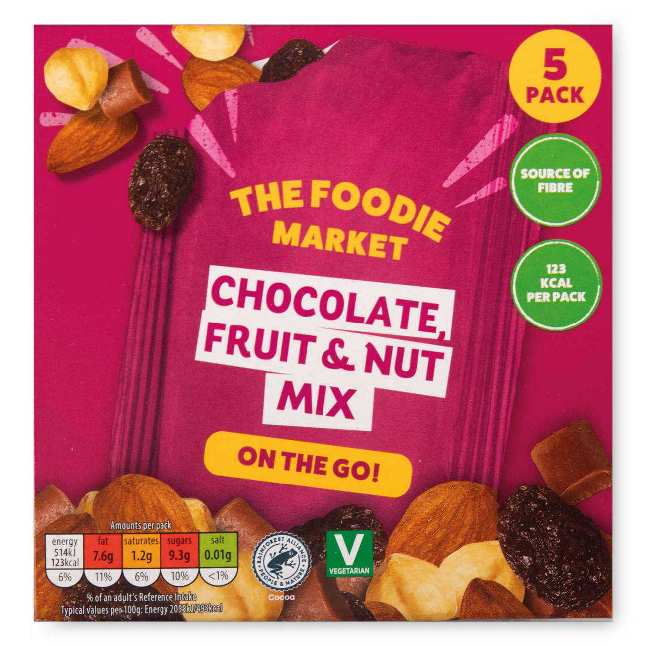 Sweet Pockets Multipack Chocolate Fruit & Nut | ALDI UK